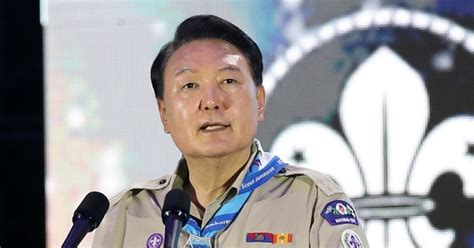 尹 태풍 북상에 잼버리 ‘비상계획 마련“숙소·k팝 행사 수도권 검토”