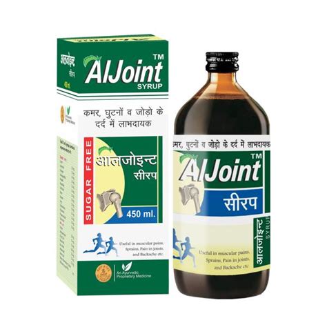 AMBIC Aljoint Pain Relief Syrup Ayurvedic Syrup For Joint Pain Muscular