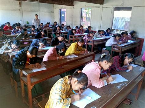 လိပ်သိုမြို့ ၌ ၂၀၂၂ ၂၀၂၃ ခုနှစ် ပညာသင်နှစ် နှစ်ဆုံးကျောင်းတွင်းစစ်စာမေးပွဲများ အေးချမ်းစွာဖြေဆို