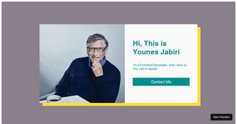 Bill Gates Codesandbox