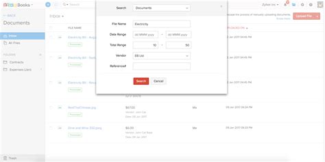 Documents Help Zoho Books