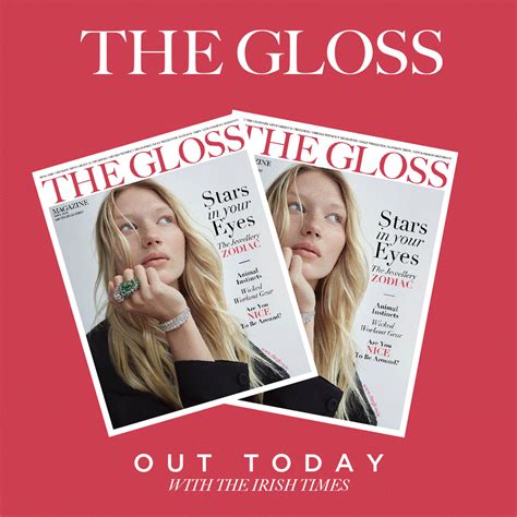 Dont Miss The Gloss April Issue Out Now Gxkhmtsm