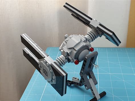 Lego Moc Tied Automated Starfighter By Moppo Rebrickable Build