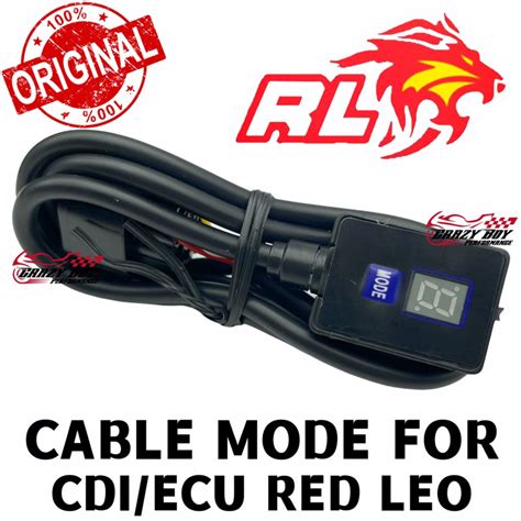 Red Leo Cable Mode Adjust Remote Control Button Cdi Ecu 8 Mode Redleo