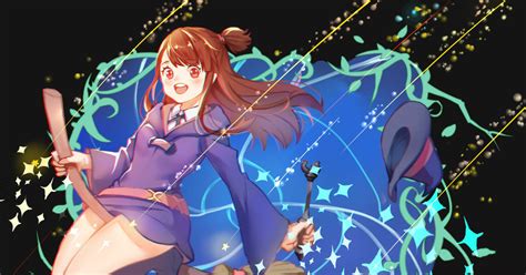 小魔女学园 Akko ネガイのイラスト Pixiv