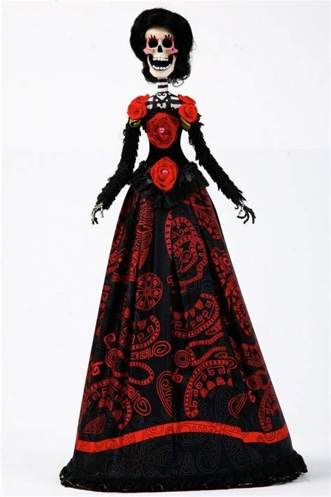 Pin En La Catrina Dolls And Art