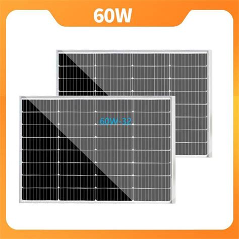 25years Warranty Cheap Price 60W Solar Panel With TUV CE ISO