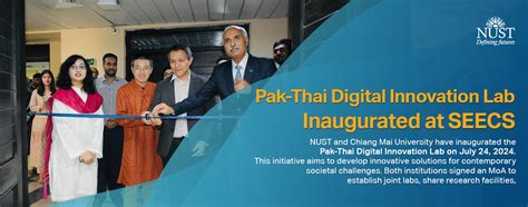 Pak Thai Digital Innovation Lab Inaugurated At Seecs School Of
