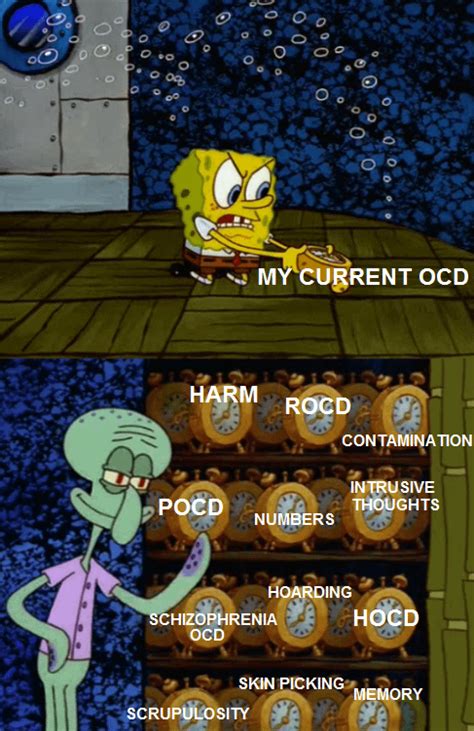 Youre A Lunatic Spongebob R Ocd