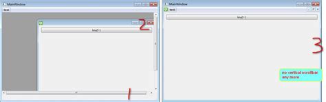 Bug Of Qmdiarea Showing Scrollbar Qt Forum