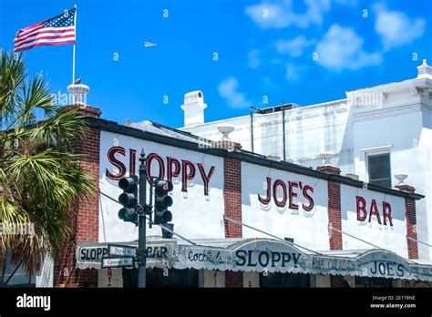 Sloppy Joes Bar Made Famous By Ernest Hemingway In Key West In The