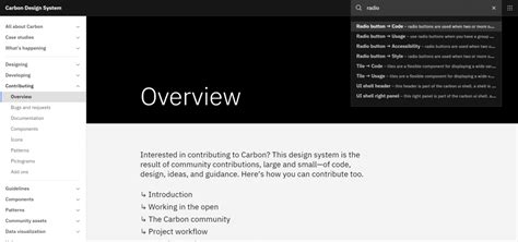 Navigation Patterns To Steal From Ibms Carbon Design System Design