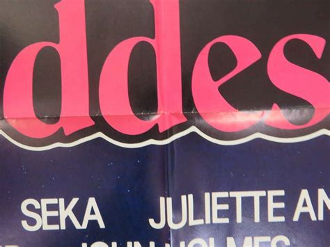 Love Goddesses Folded Us One Sheet Poster Seka Mike Ranger John Holmes