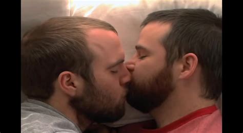 Sleepy Bears Nuzzling Each Other Awake