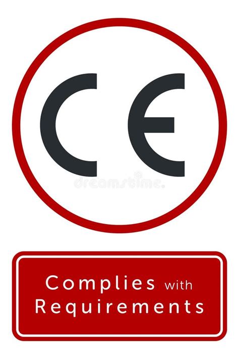 Ce Marking European Conformity Symbol Certification Mark European