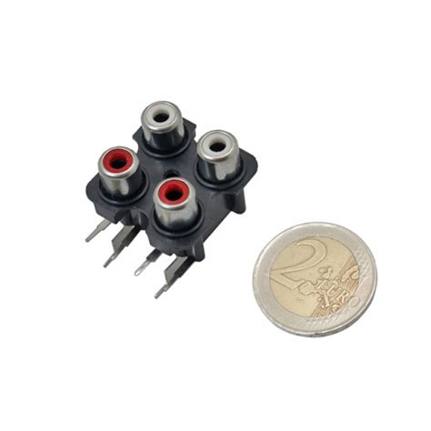 4 Rca Female Socket