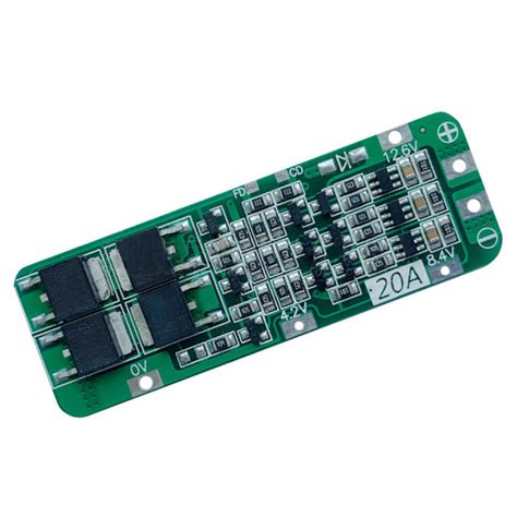 18650 Lithium Ion Battery Protection Board 3s 20a 111v 12v 126v