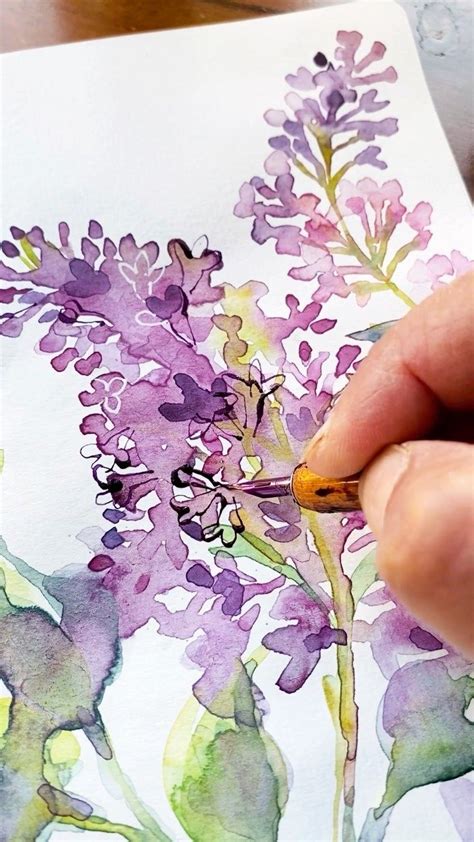 Watch This Reel By Ohnmarwin On Instagram Watercolor Paintings