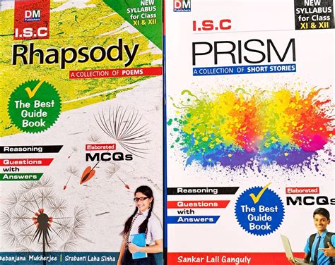 Isc Rhopsody And Prism Guide For Class Xi Xii Best Guide Series