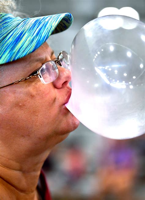 Annual Fair Contest A Sticky Blow Out