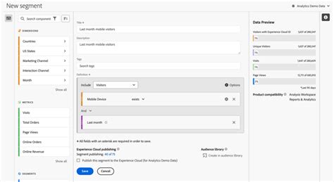 Build Segments Adobe Analytics