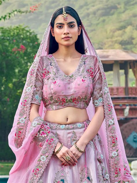 Beautiful Light Pink Lehenga Choli G3 Wlc14724