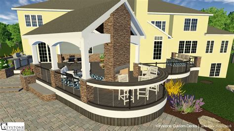 Deck Design Software And 3d Rendering Keystone Custom Decks