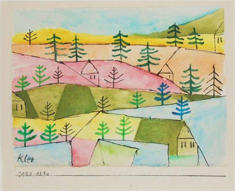 Paul Klee 1879 1940 Watercolor 0122 On Apr 17 2023 Preston Hall