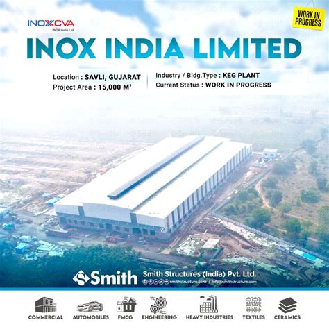 Smith Structures India Pvt Ltd On Linkedin Inox Inoxindialtd