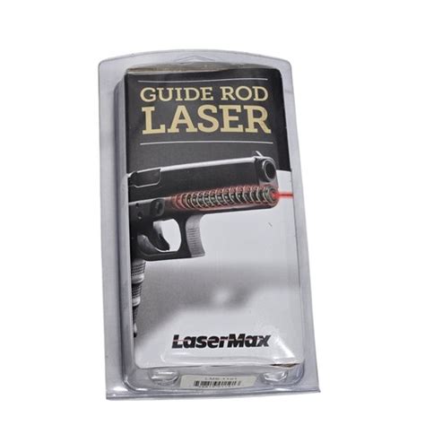 Lasermax Lms 1191 Guide Rod Red Laser Sight For Glock 29 And Glock 30 Ebay