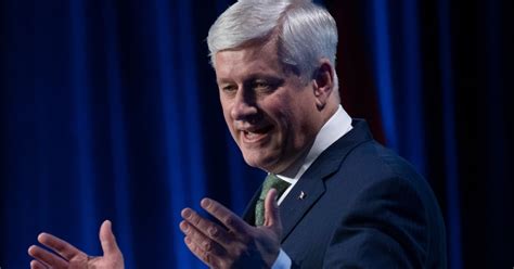True When I Said It True Today Former Canadian Pm Harper Pushes