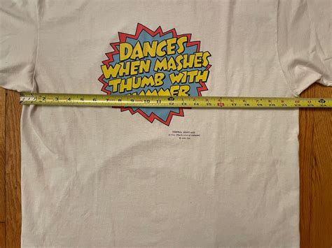 Vtg 90s Hallmark Shoebox Greetings Hammer Thumb Singl Gem