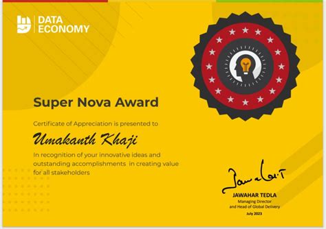 Umakanth Khaji On Linkedin Supernovaaward Innovation Valuecreation