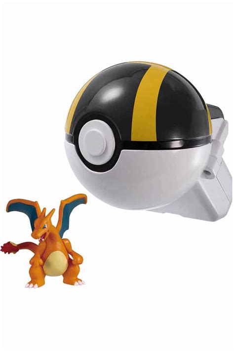 Japansk Charizard Med Hyper Ball Pocket Monster