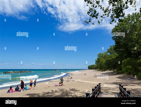 Beach No 7 In Presque Isle State Park Lake Erie Pennsylvania Usa