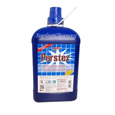 Jual Porstex Yuri Biru Pembersih Lantai Keramik Toilet Liter Shopee Indonesia