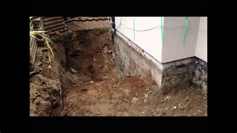 House Foundation Repair Part 2 Excavation Youtube