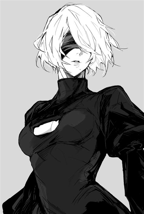 2b Nier And 1 More Drawn By Nishiii26miii Danbooru 2b Nier And 1 More Drawn By Nishiii26miii Danbooru