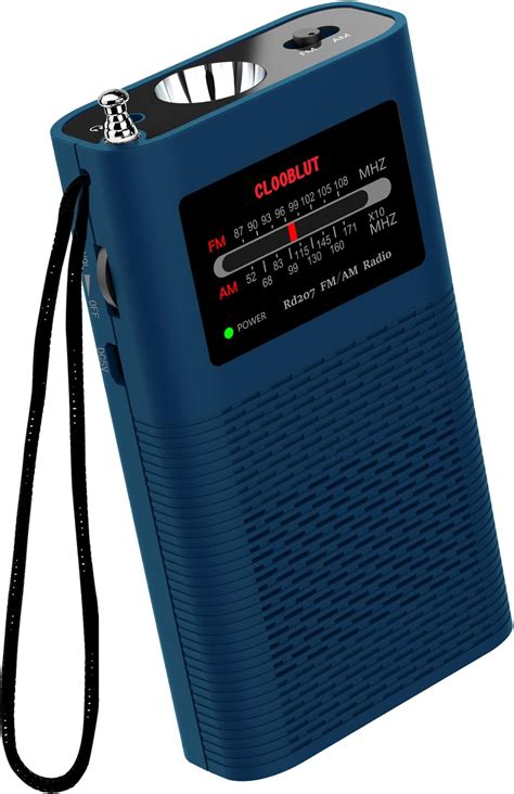 Portable Radio Am Fm Transistor Radio With Led Flashlight