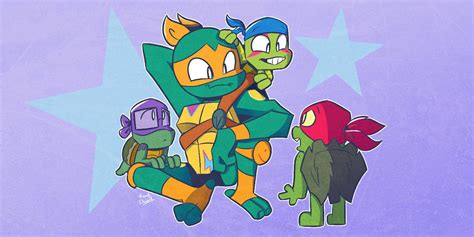 [rottmnt] Turtle Tots By Navy Devil On Deviantart