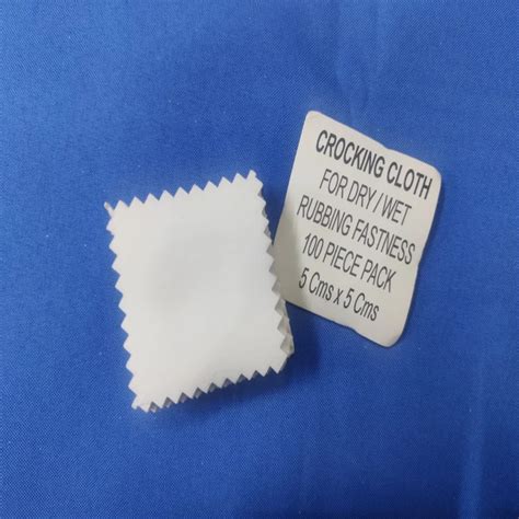 manual crocking cloth for rubbing fastness tester at ₹ 650 pack in chennai