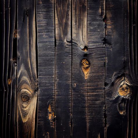 Premium Photo Shou Sugi Ban Wood Surface Abstract Background