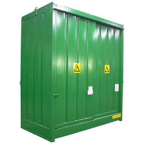 Steel Bunded Ibc Storage Unit Dual Purpose 4 Ibc 16 Drum Store