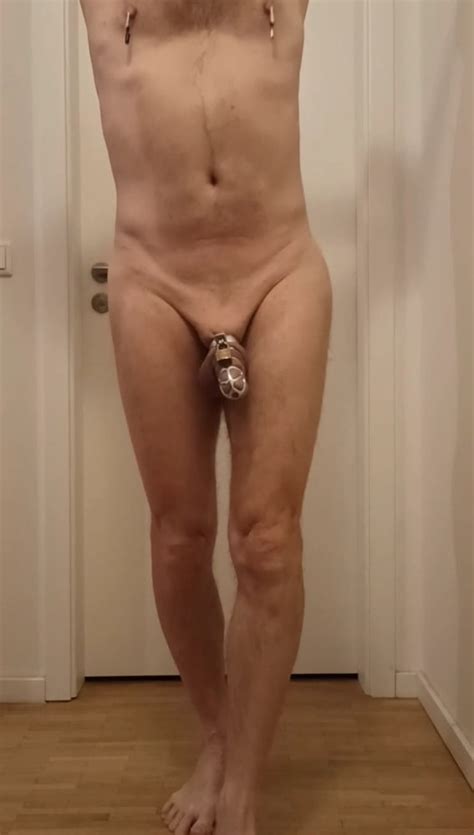 Good Evening Plug Check Cage Check And Nipple Games 20 Pics Xhamster