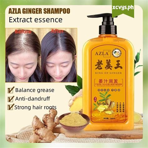 Ginger Shampoo Anti Hair Loss Shampoo Rapid Regrowth Hair Anti Dandruff
