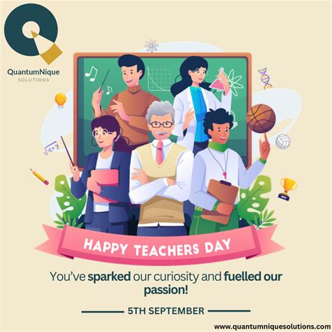 Quantumnique Solutions Private Limited On Linkedin Happyteachersday Quantumniquesolutions