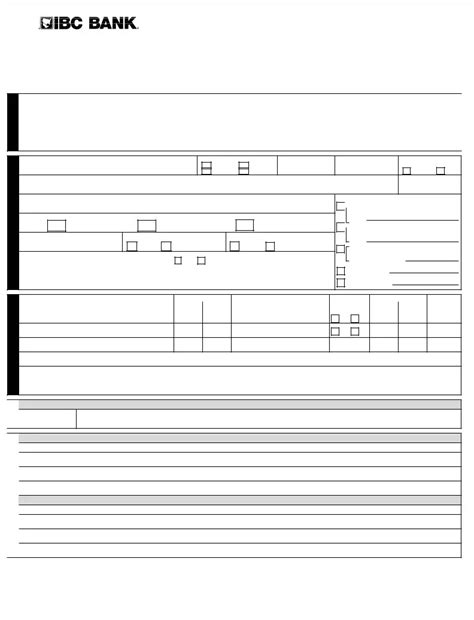 Ibc Bank Job Application Fill Out Printable PDF Forms Online