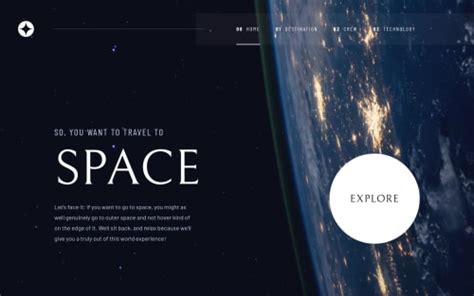 Frontend Mentor Space Tourism App With Nextjs Tailwind Css Coding Challenge Solution