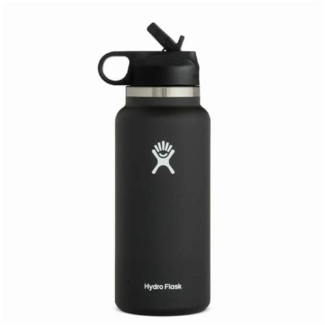 Hydro Flask 20 Wide Mouth Water Bottle With Straw Lid 40oz Fred Meyer