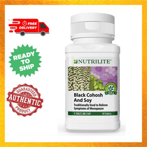 Amway Nutrilite Black Cohosh And Soy 90 Tab 100 Amway Original Supplement Lazada